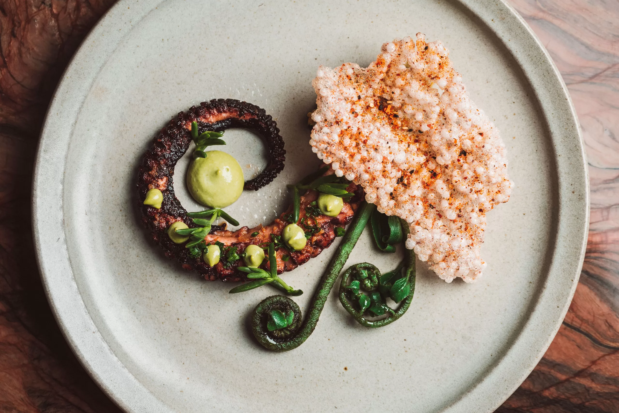 Miso BBQ’d Octopus - Chef Ben Bayly Recipes